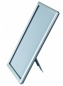 Snap Frame - Freestanding - Silver Anodised - Signs 4 Schools